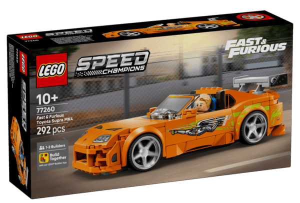 LEGO Speed Champions 77260 The Fast and The Furious Toyota Supra MK4 ...